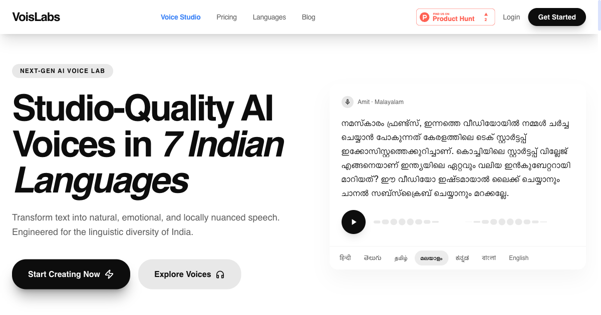 Best Hindi Text to Speech (2026) — 7 Free & Paid हिन्दी TTS Tools Tested